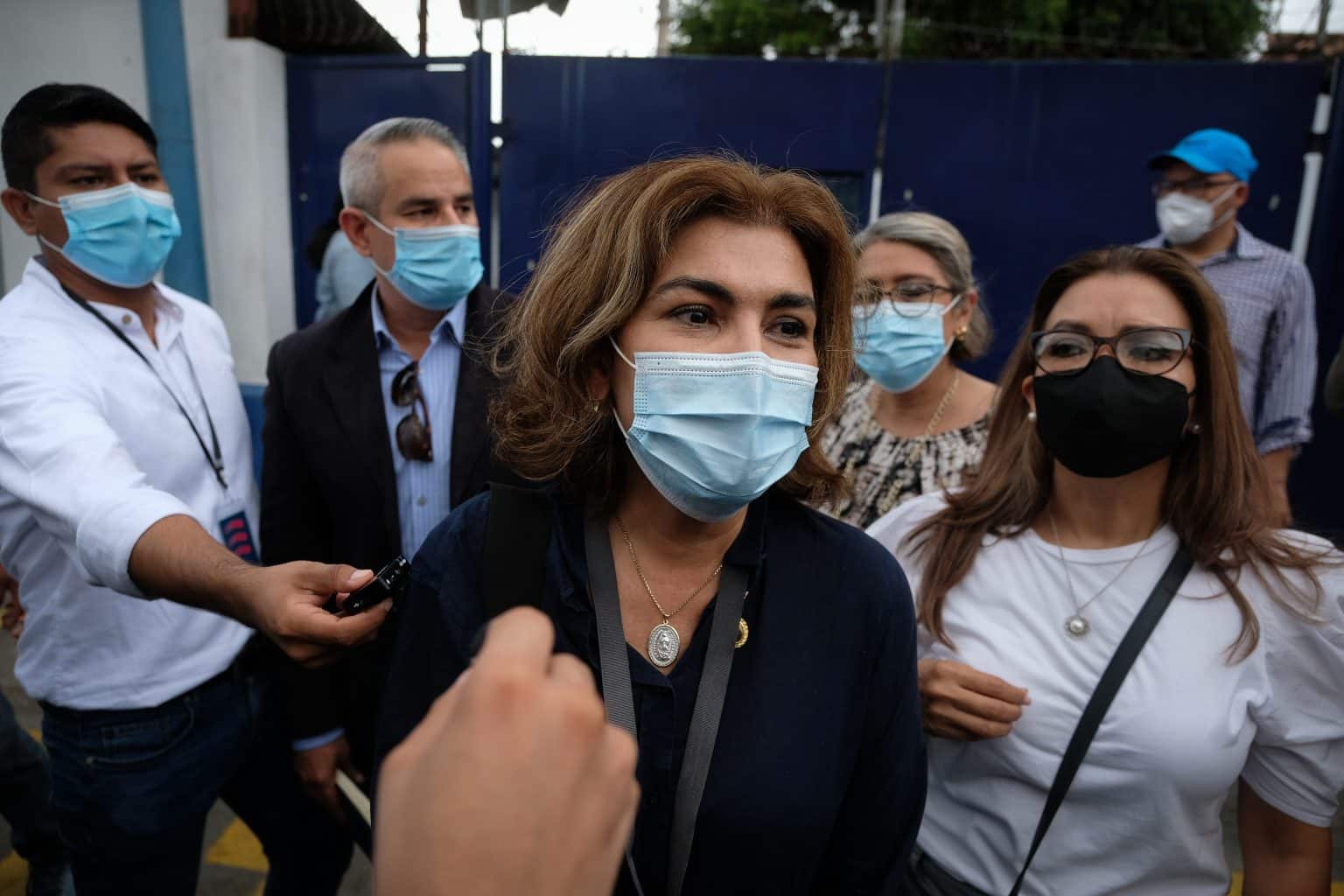 María Lilly Delgado salió de Nicaragua huyendo de la represión de la ...