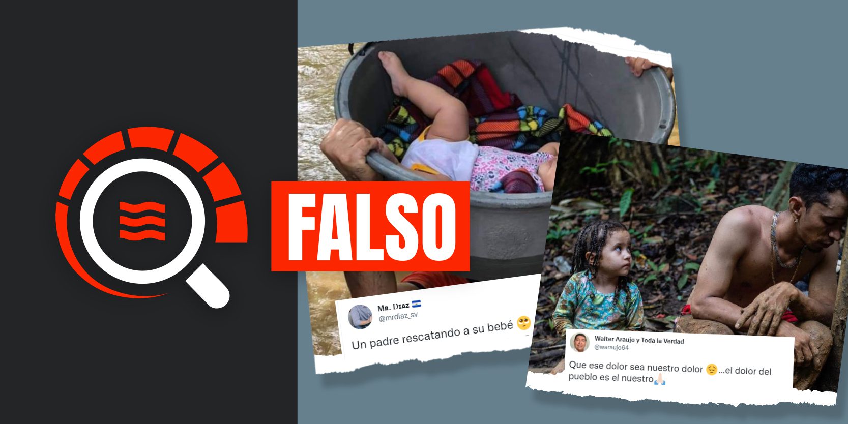 Las imágenes que no corresponden al paso de Julia por El Salvador