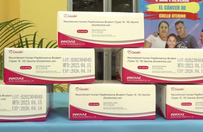 Vacuna contra Virus del Papiloma Humano llega a Nicaragua